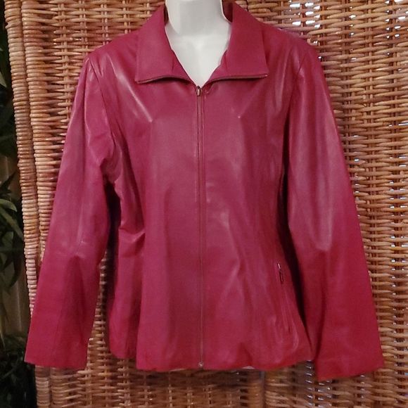 Wilsons Leather | Jackets & Coats | Vintage Wilsonleather Maxima Red ...